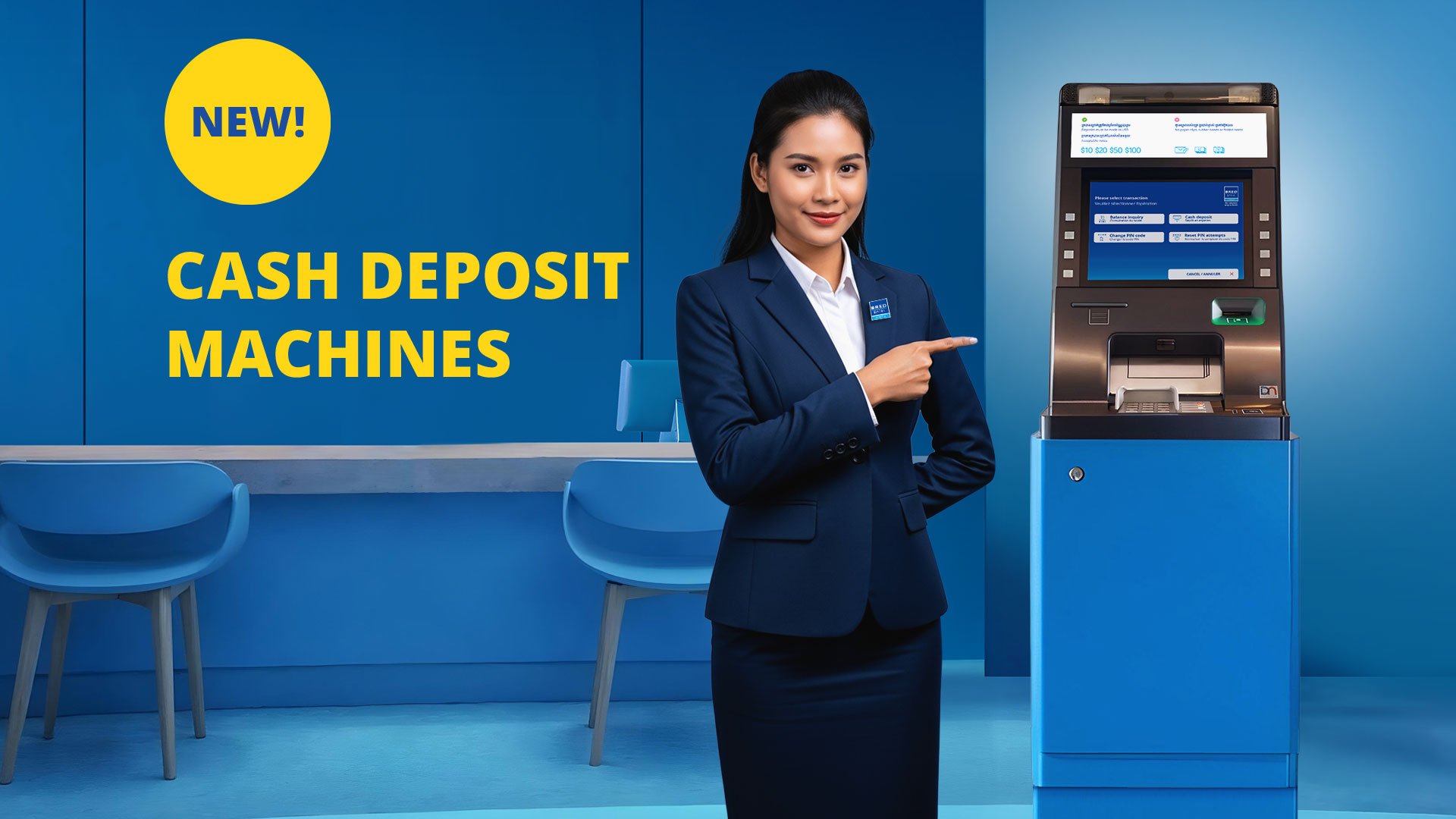 Fast, safe, easy – introducing our new Cash Deposit Machines! - BRED ...